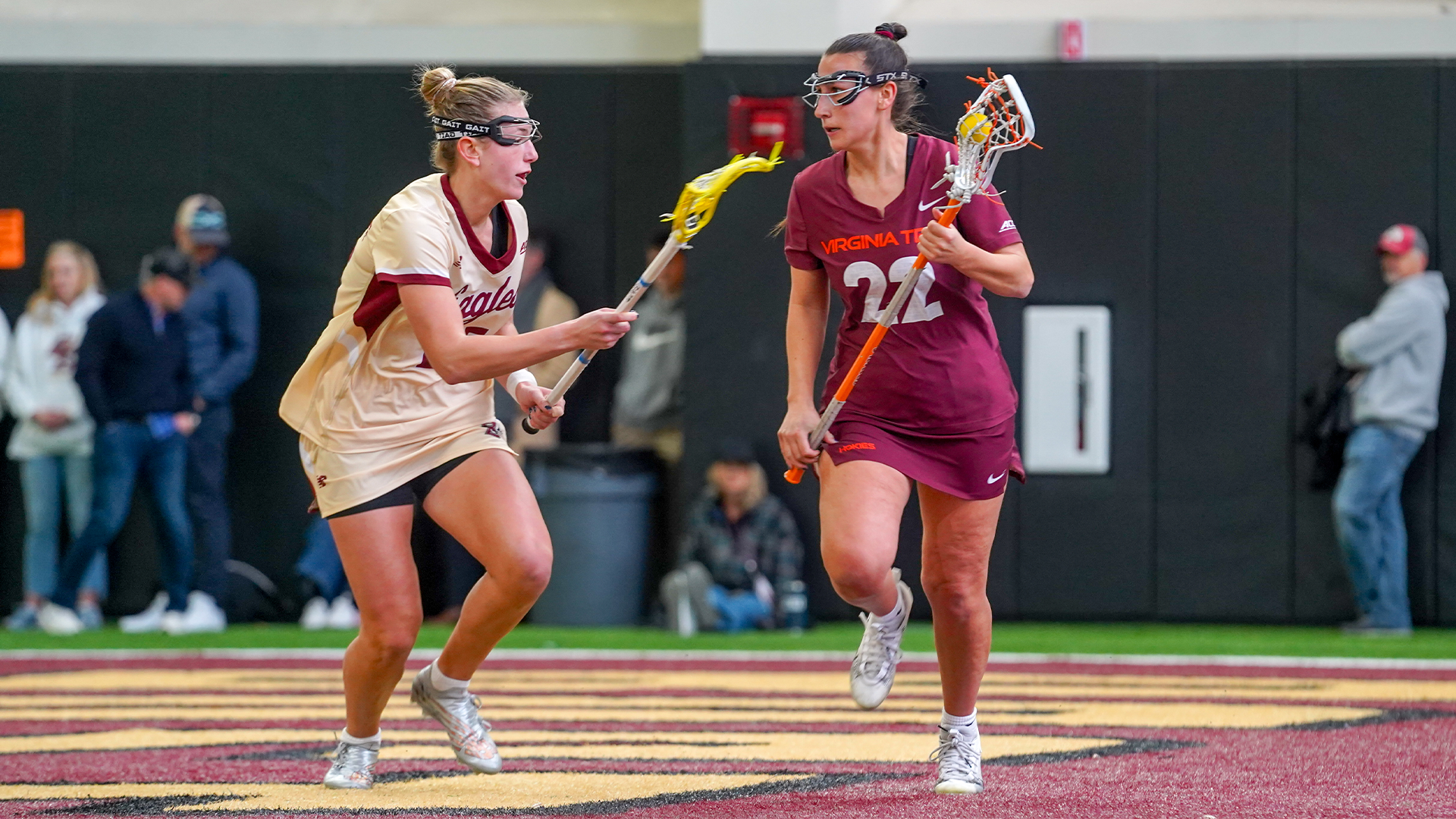 Tech falls on the road to No. 1 Boston College - Virginia Tech Athletics