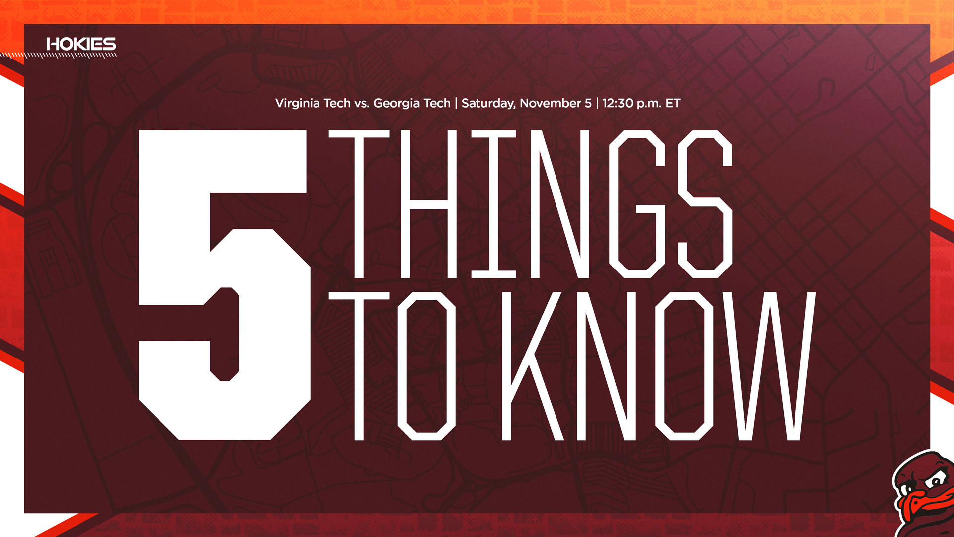 5 Things to Know: Virginia Tech vs. Georgia Tech - Virginia Tech Athletics
