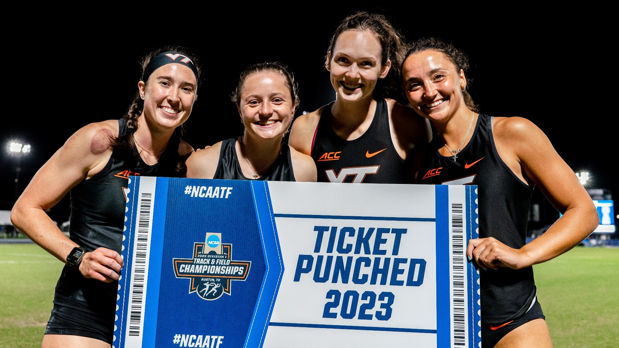 Hokies go four for four in the women's pole vault - Virginia Tech Athletics