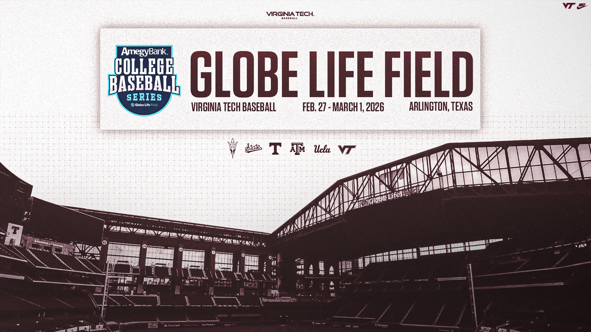 Virginia Tech Baseball: 2026 Globe Life Field Schedule Revealed - News ...
