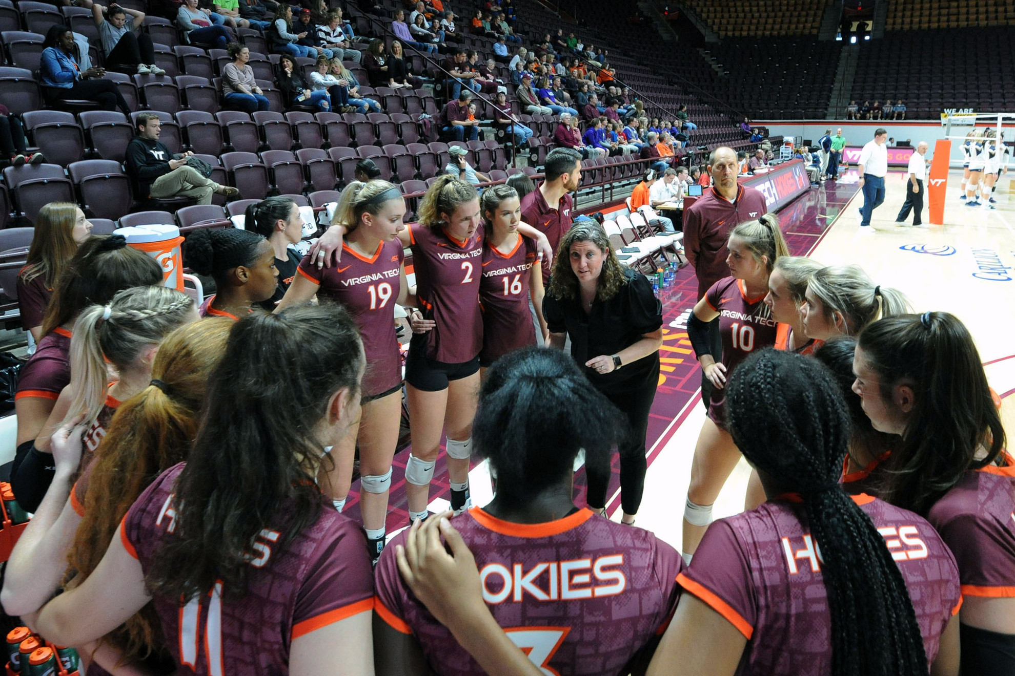 2019 VOLLEYBALL vs. NOTRE DAME - Virginia Tech Athletics
