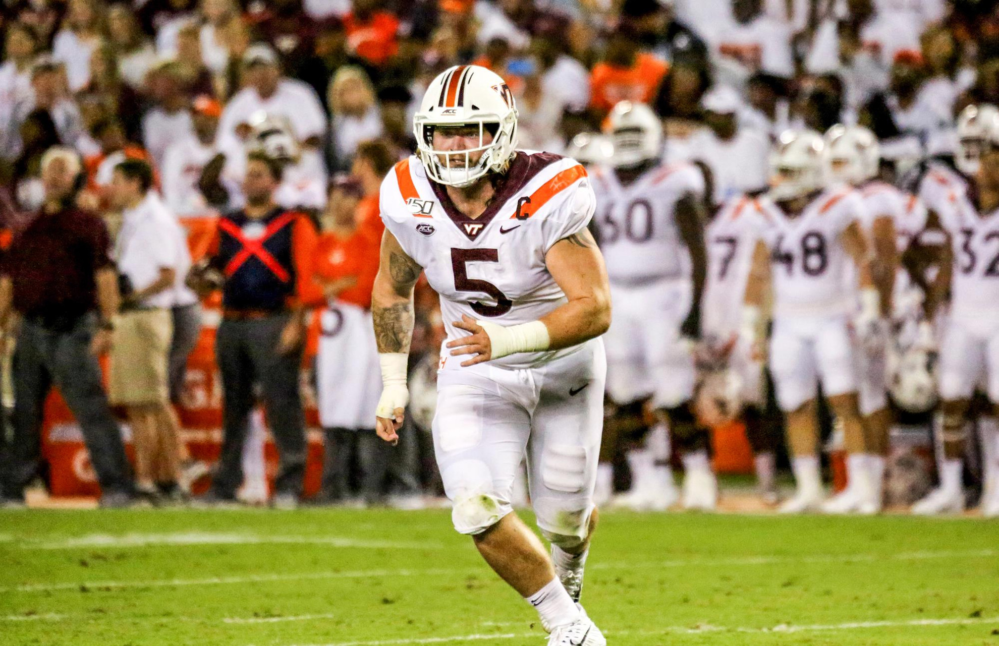 Hewitt awarded Beamer No. 25 jersey for Miami game - Virginia Tech ...