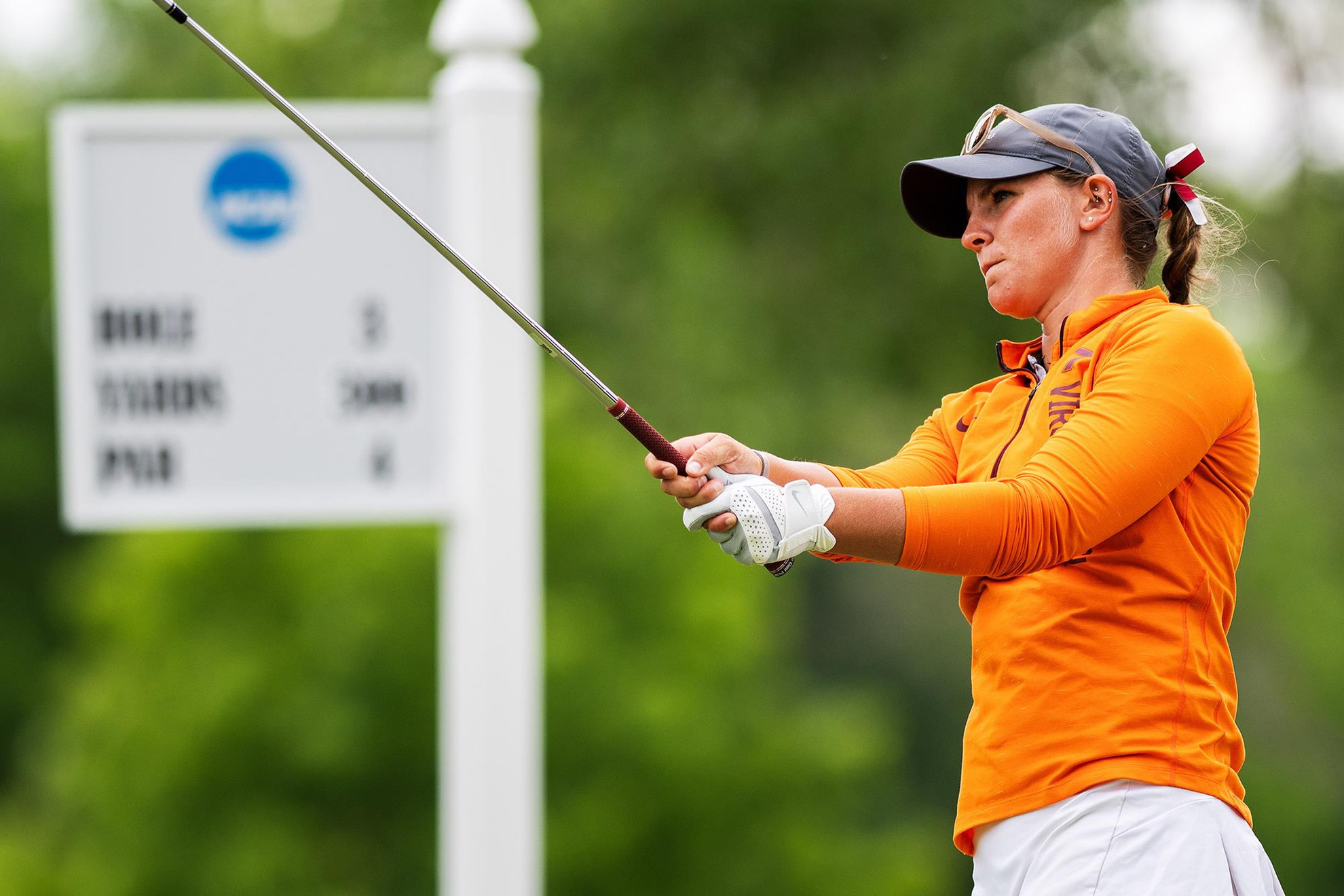 Amanda Hollandsworth advances to NCAA Championship - Virginia Tech ...