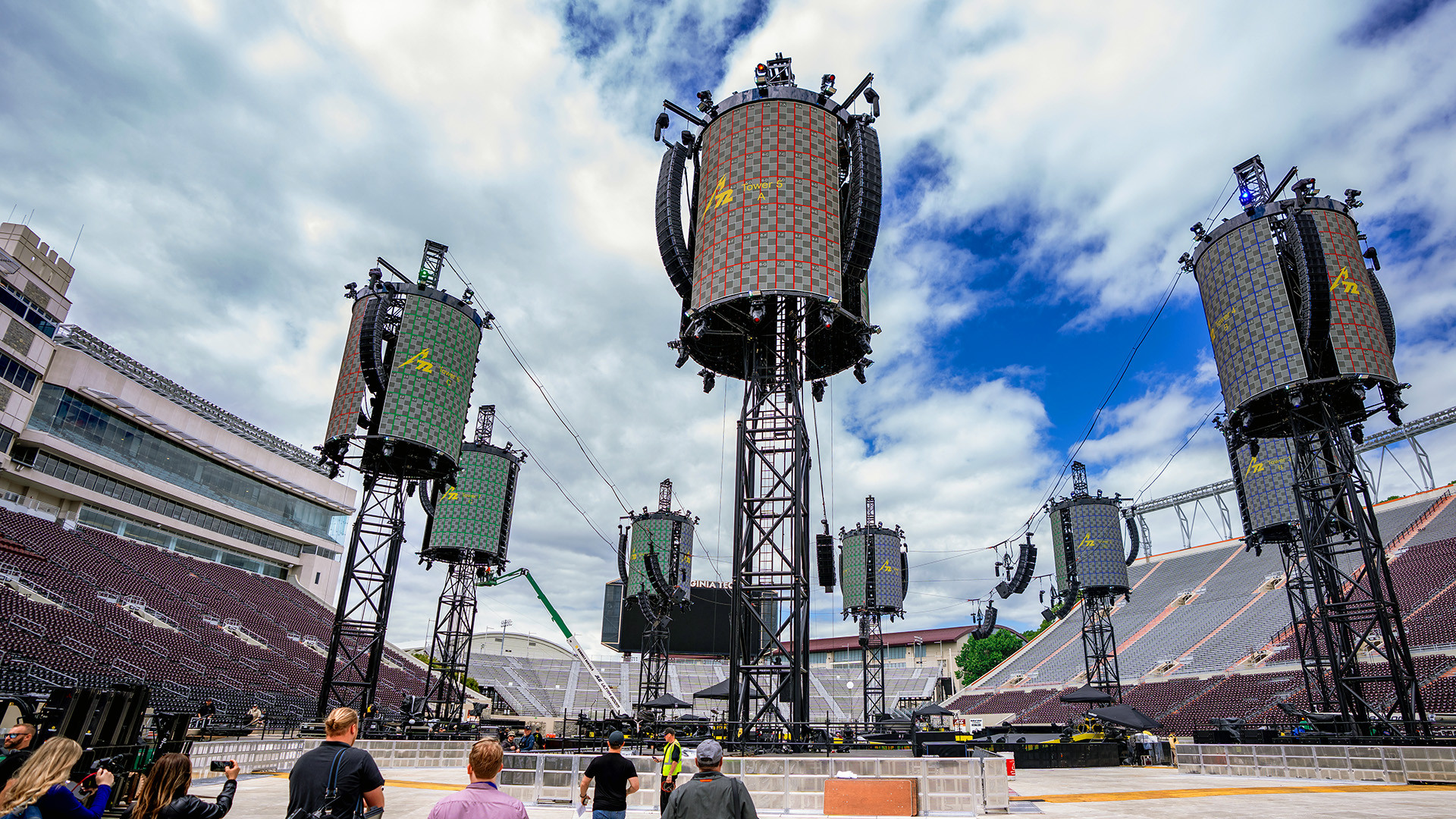 Metallica ... Setting the Stage (Photo Gallery) - Virginia Tech Athletics