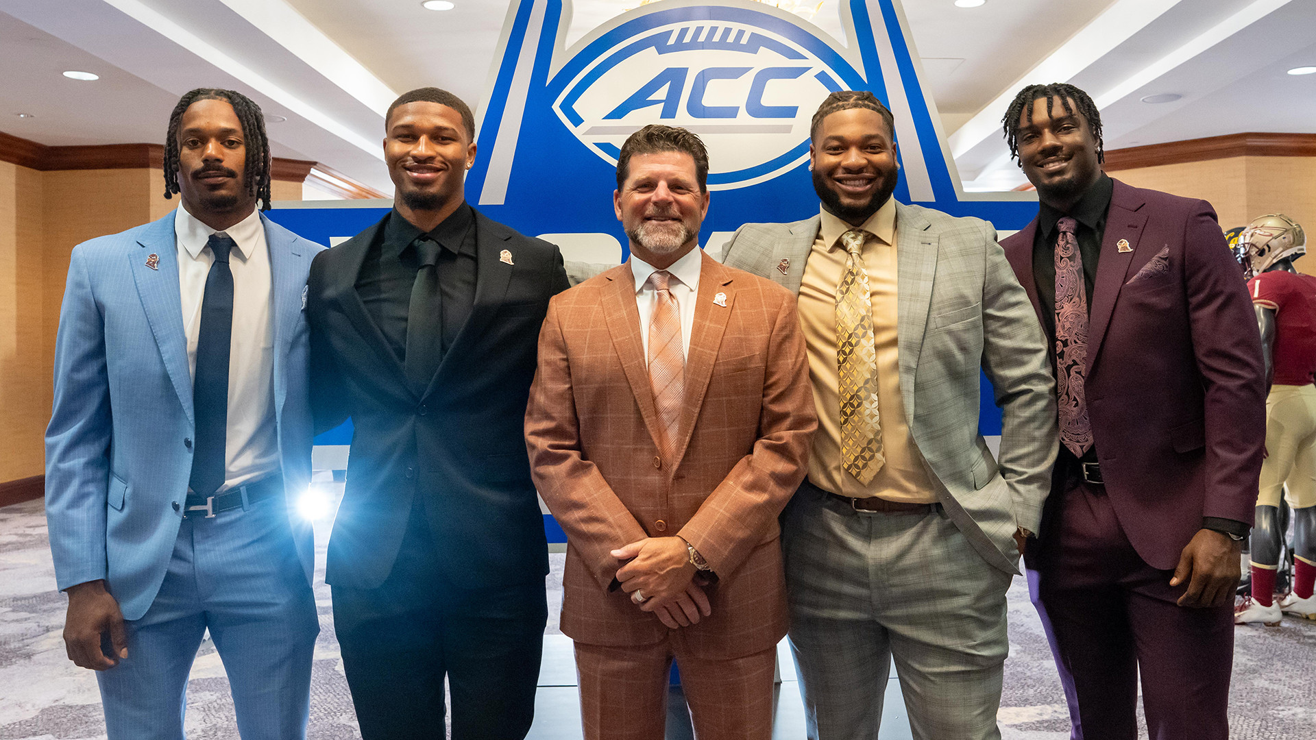 Virginia Tech football steps to the mic in Charlotte - Virginia Tech ...