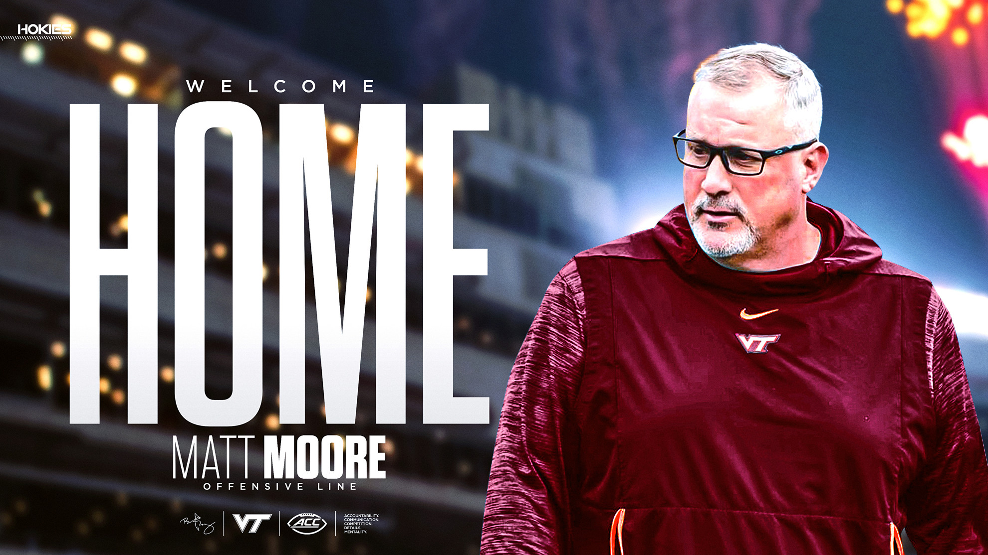 Moore to lead Virginia Tech offensive line - Virginia Tech Athletics