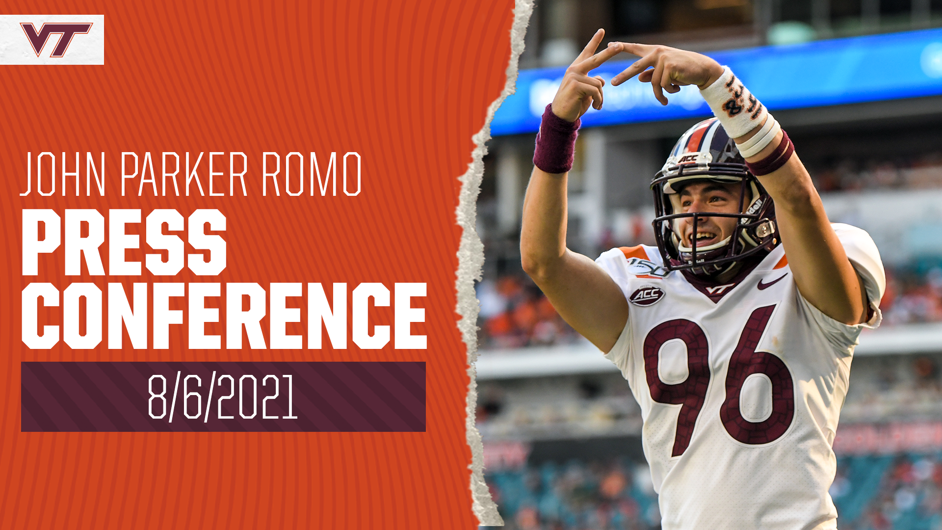 FB: Practice #2 Press Conference (John Parker Romo) - Virginia Tech ...