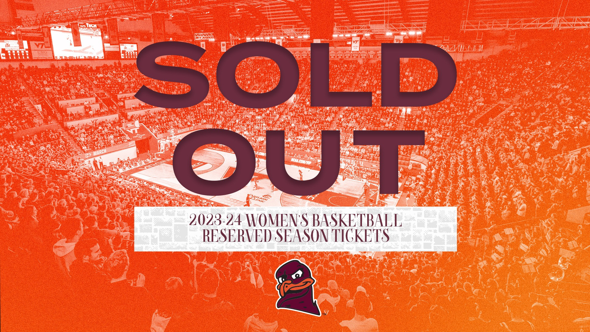 Virginia Tech women’s basketball 2023-24 reserved season tickets sold ...