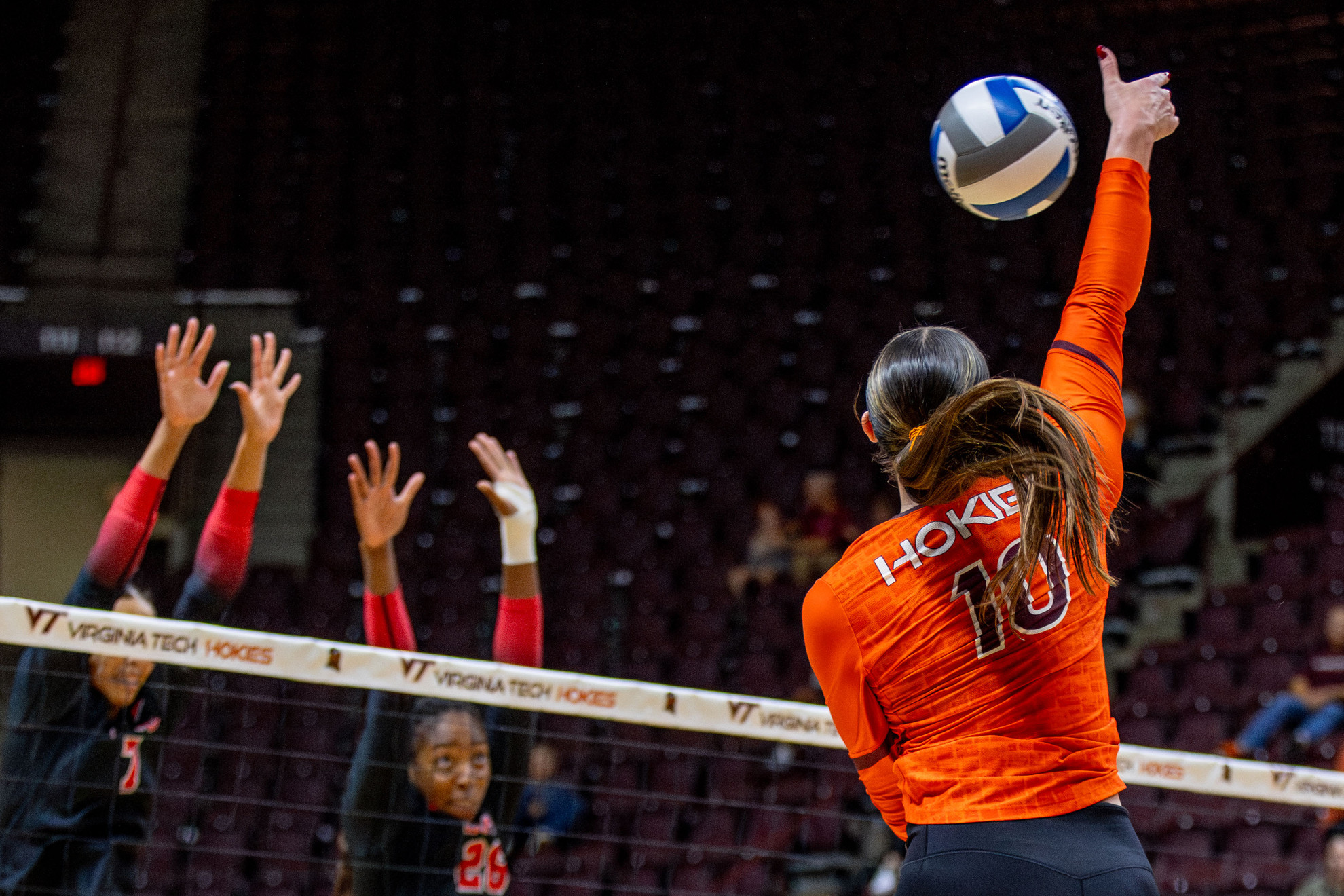 Patrick boasts double-digit kills at No. 7 Stanford - Virginia Tech ...