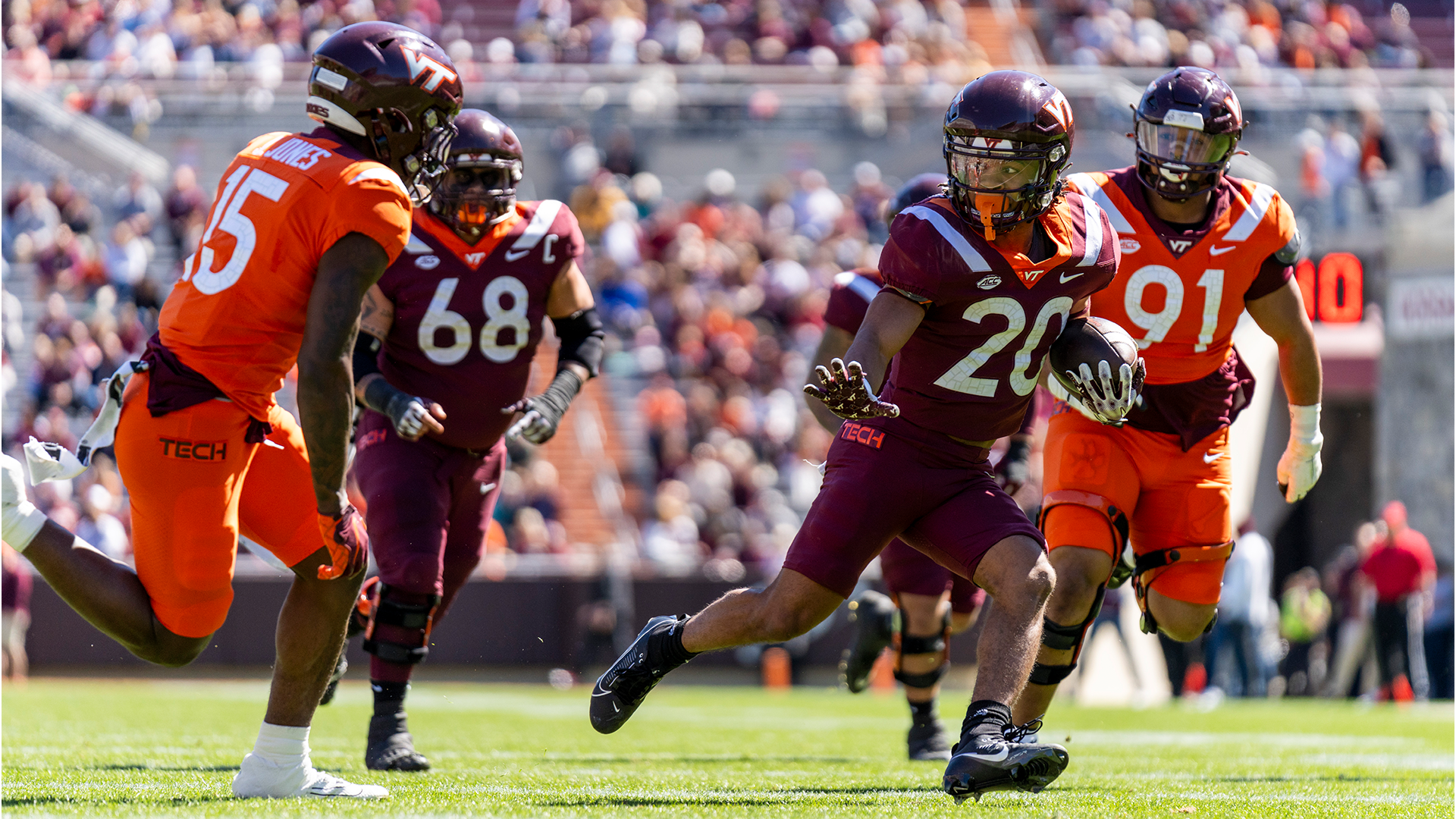 Game Recap: Virginia Tech PMSI Spring Game - Virginia Tech Athletics