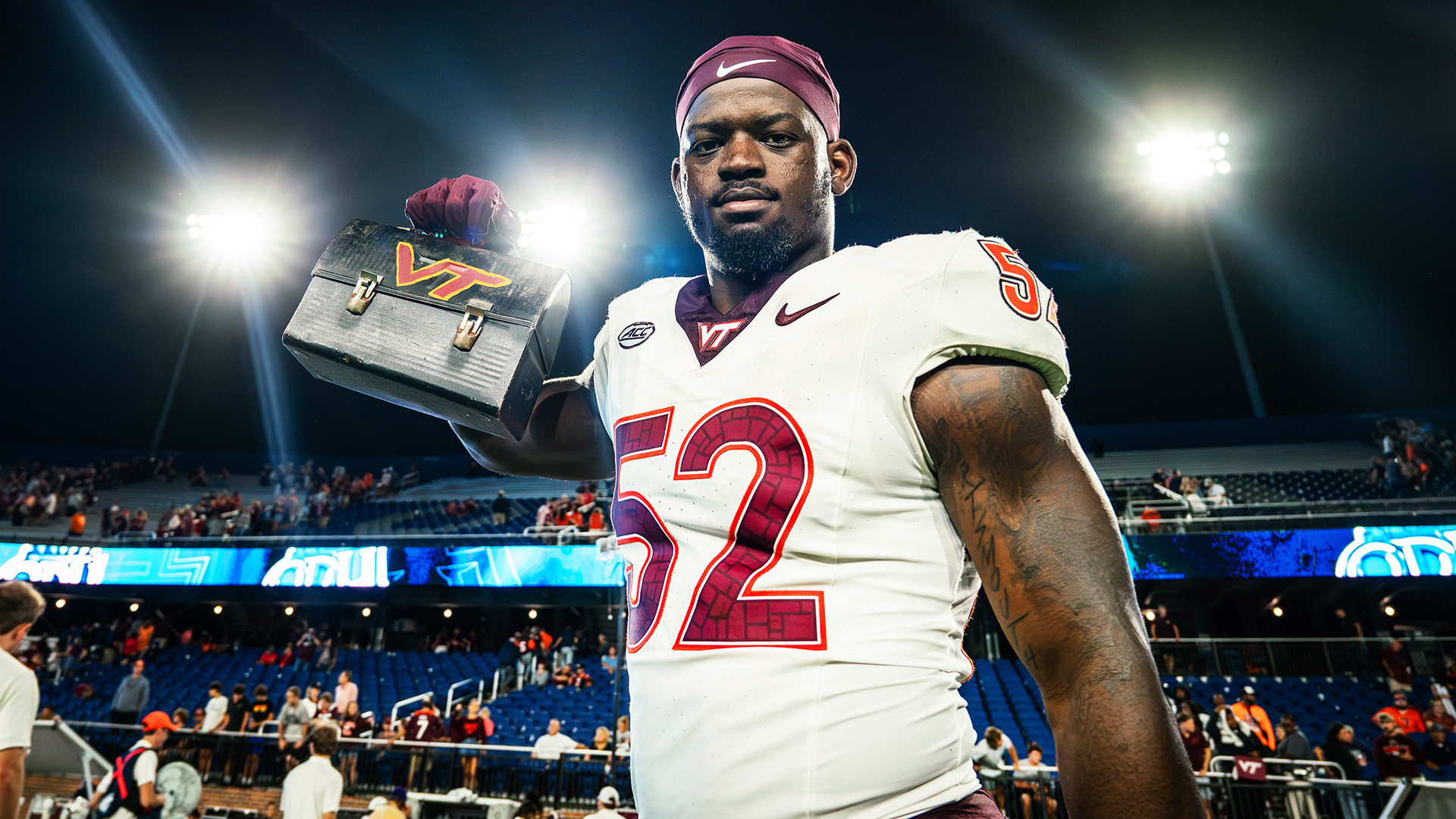 Sack Masters: Antwaun Powell-Ryland shines in front of Hokies legend ...