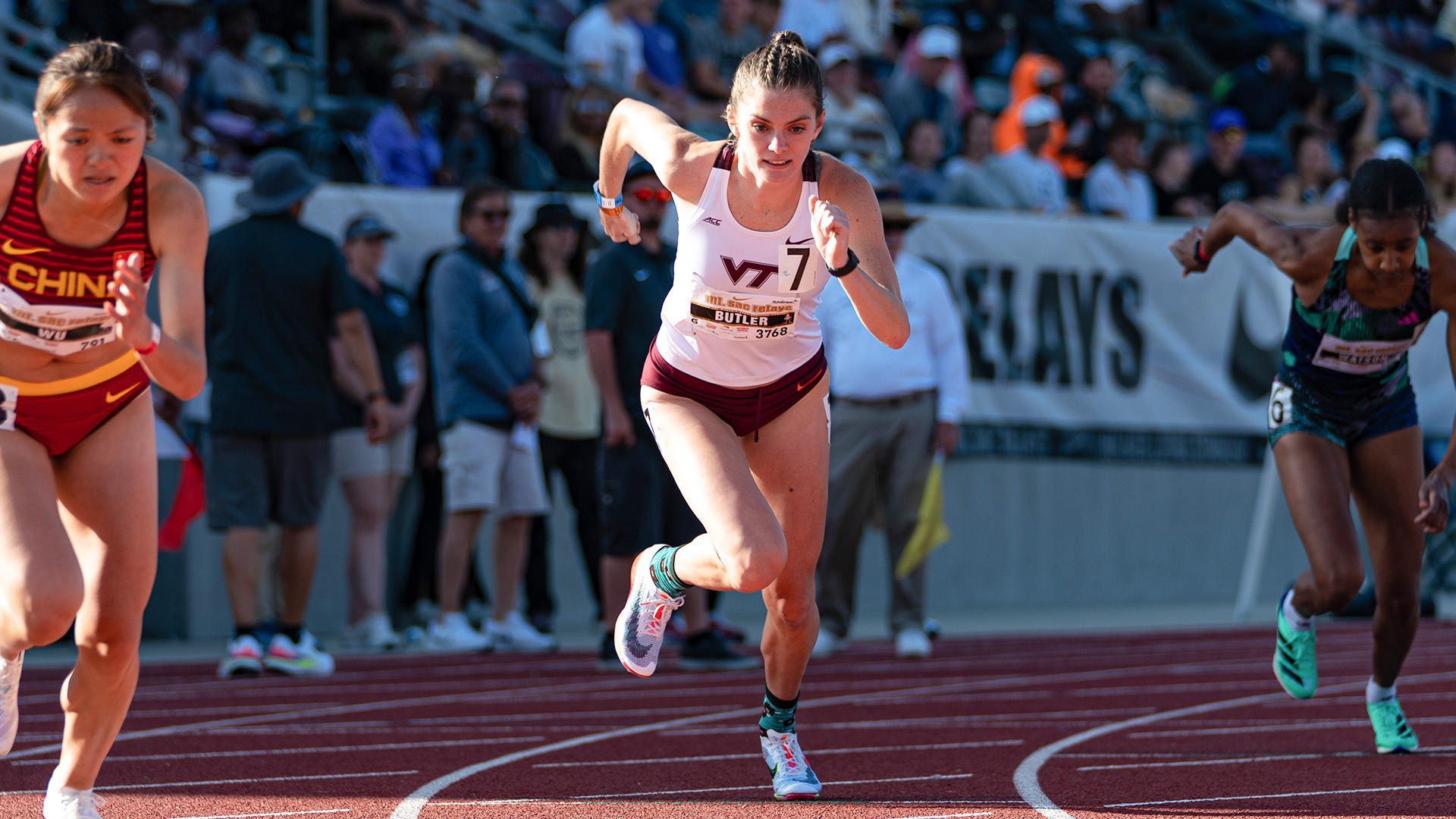 Lindsey Butler wins 1500m invite in Charlottesville - Virginia Tech ...