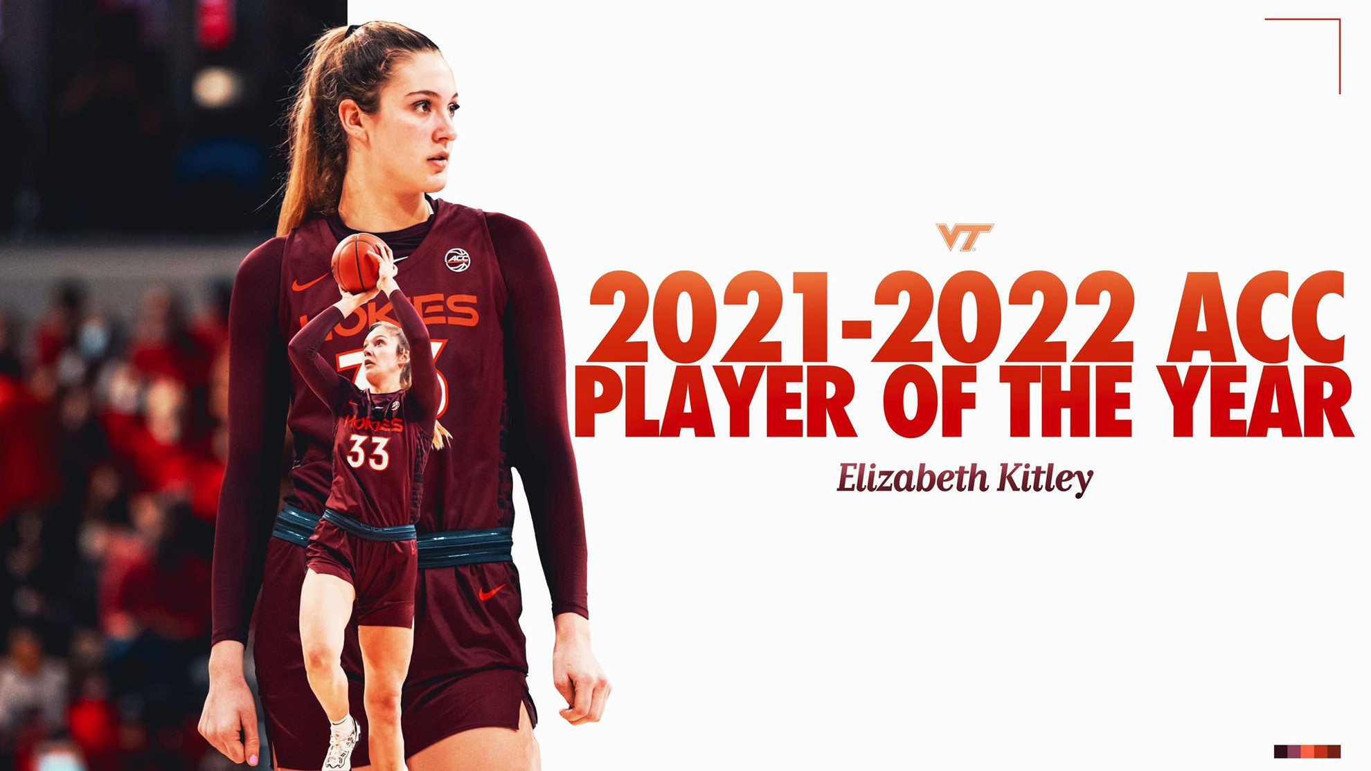 Elizabeth Kitley named ACC Player of the Year - Virginia Tech Athletics