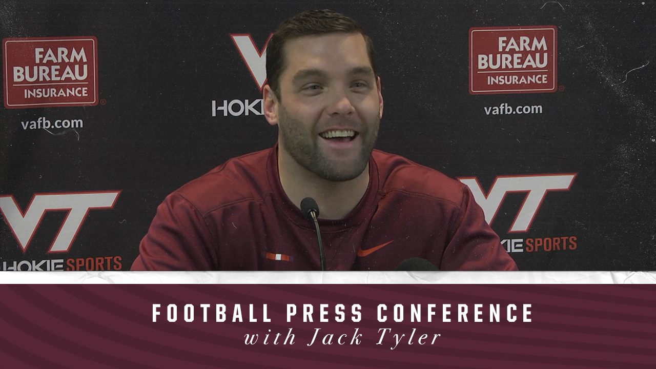 Football Press Conference with Jack Tyler - Virginia Tech Athletics