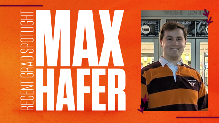 Recent Grad Spotlight: Max Hafer - Virginia Tech Athletics