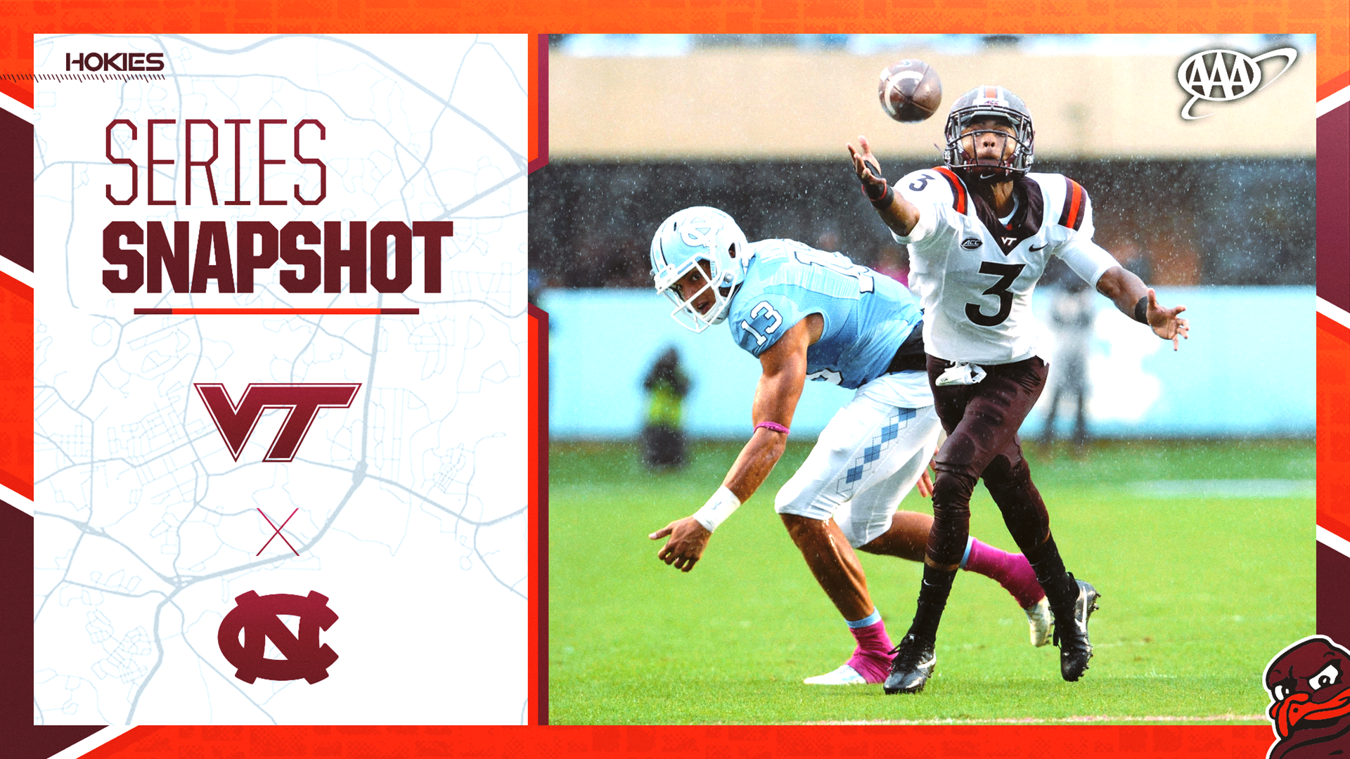 Series Snapshot: Virginia Tech vs. North Carolina - Virginia Tech Athletics
