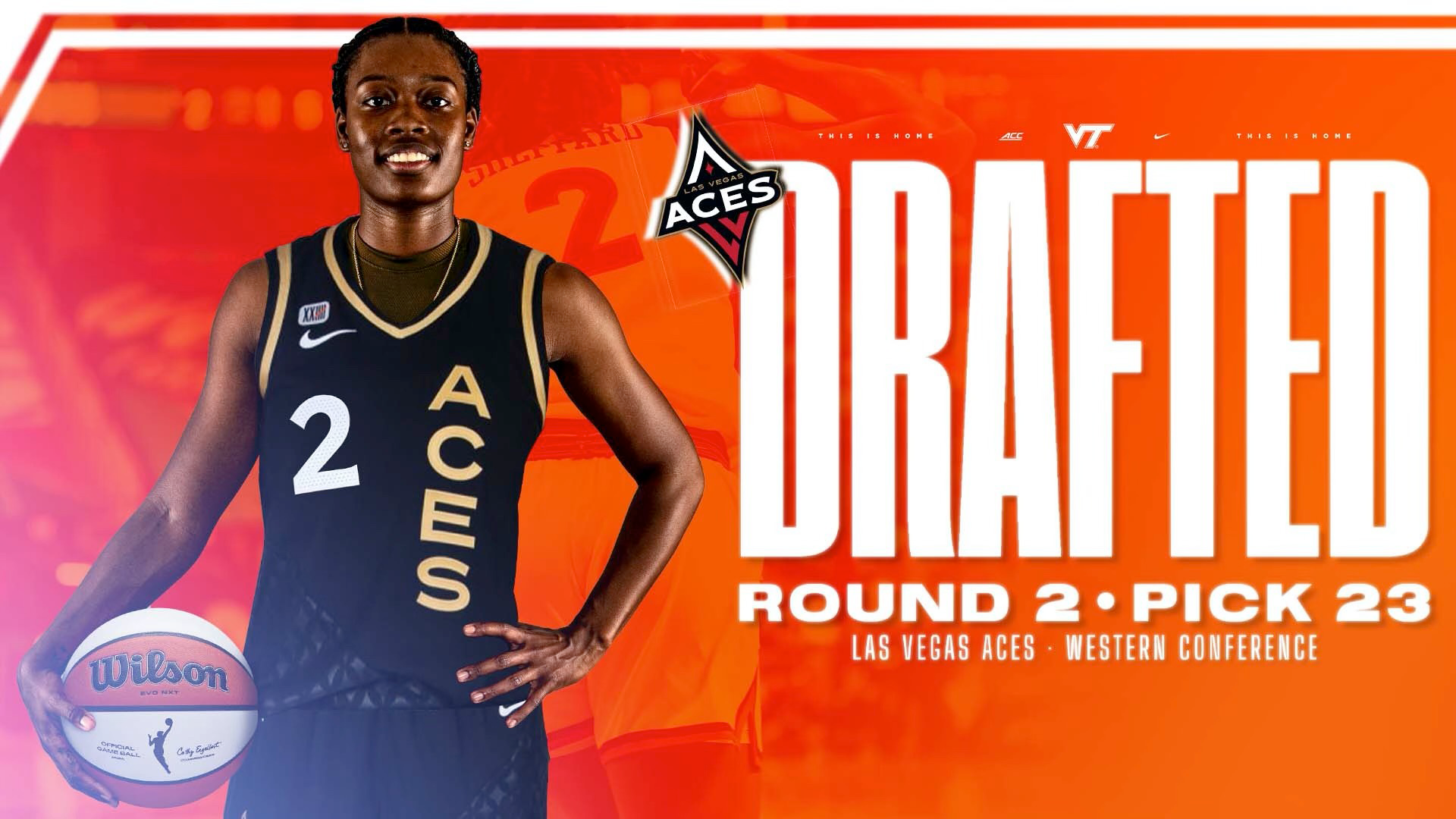 Aisha Sheppard selected 23rd in WNBA Draft Monday by Las Vegas Aces ...