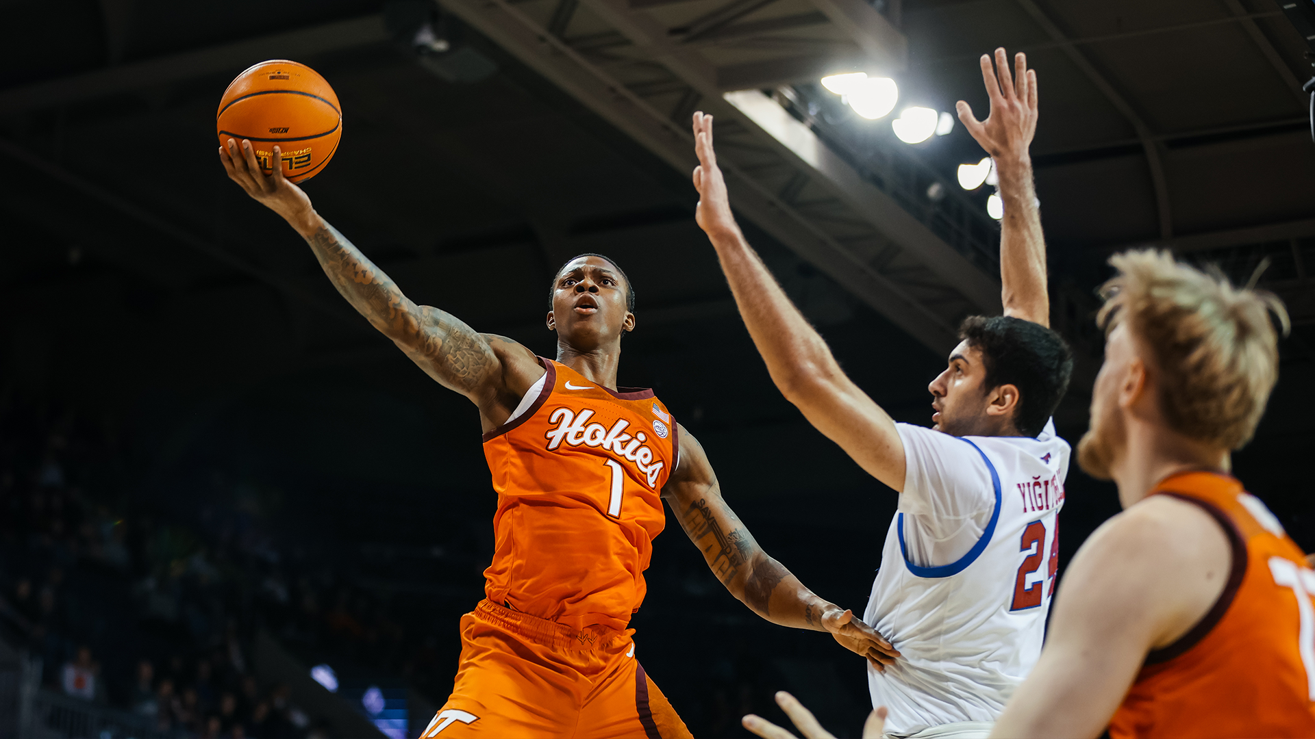 Tech falls on last second heave at SMU 77-76 - Virginia Tech Athletics