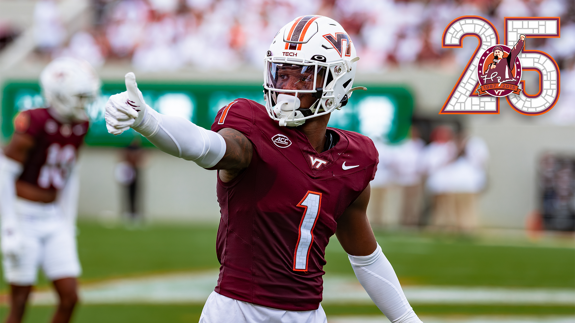 Lovett to wear No. 25 against Boston College - Virginia Tech Athletics