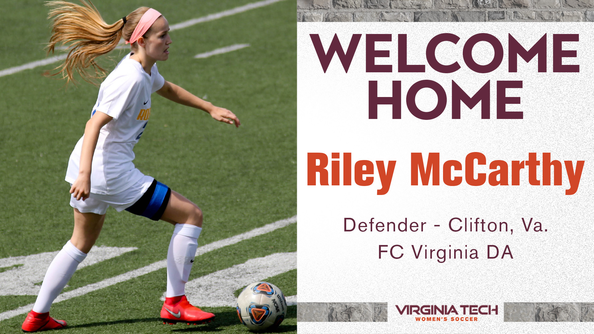 Get to know our newest Hokie – Riley McCarthy - Virginia Tech Athletics