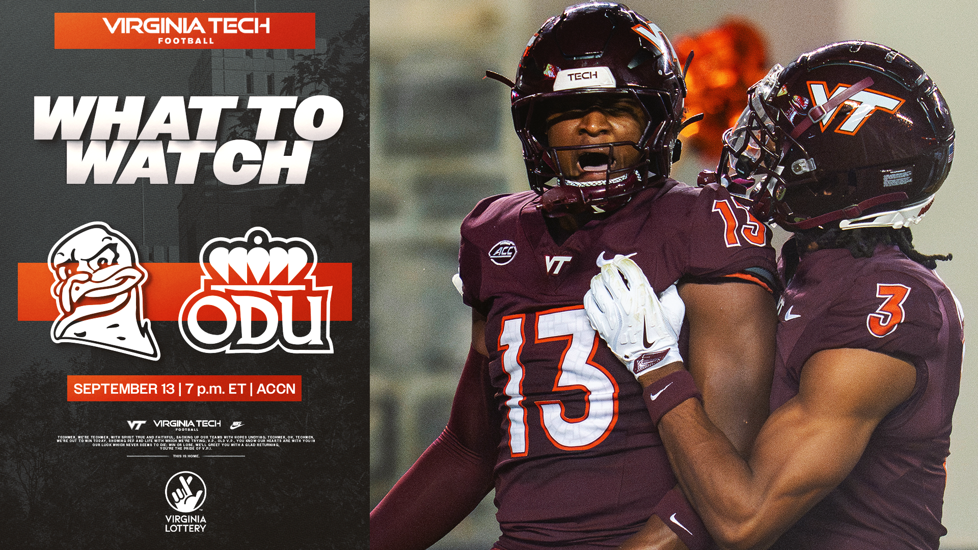 What to Watch: Virginia Tech vs. Old Dominion - Virginia Tech Athletics