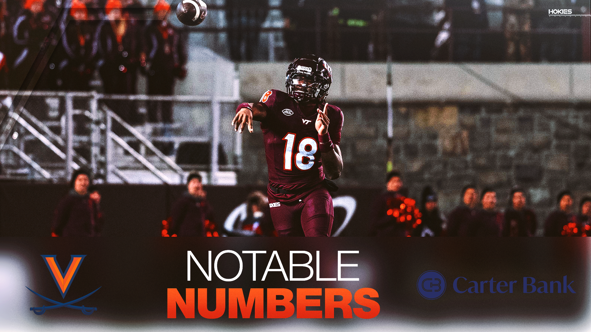 Notable Numbers: Virginia Tech vs. Virginia - Virginia Tech Athletics