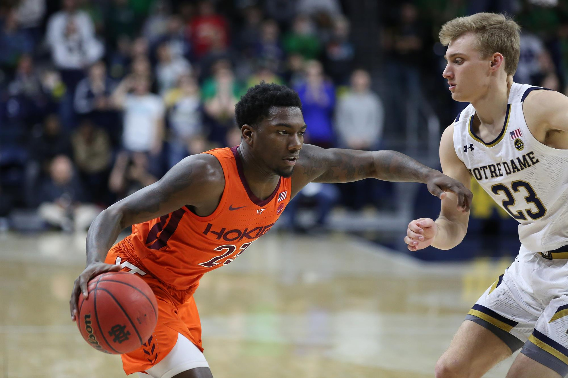 No. 19/20 Tech plays host to Fighting Irish Sunday - Virginia Tech ...