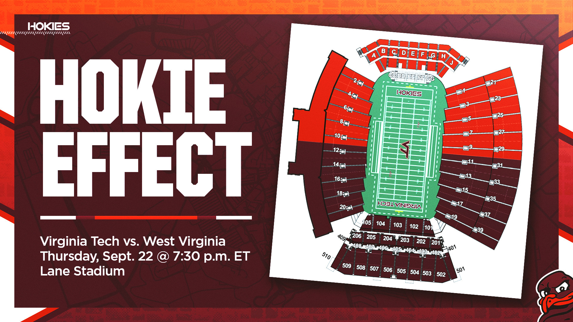 Sold-out Lane Stadium set for return of Hokie Effect this Thursday ...
