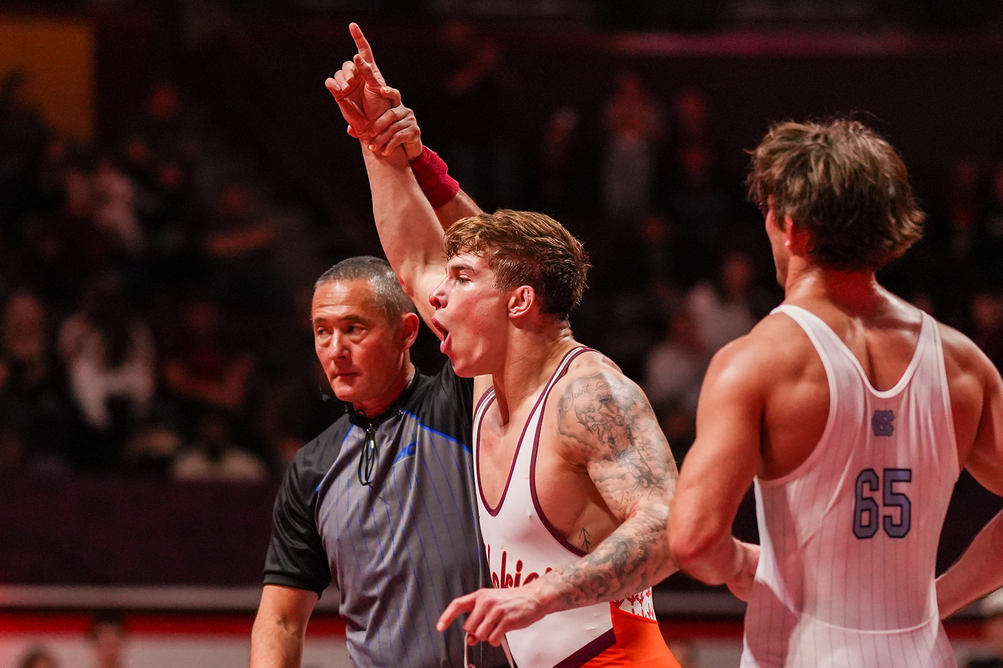 No. 6 Hokies handle No. 13 North Carolina for seventh top 25 win of the ...