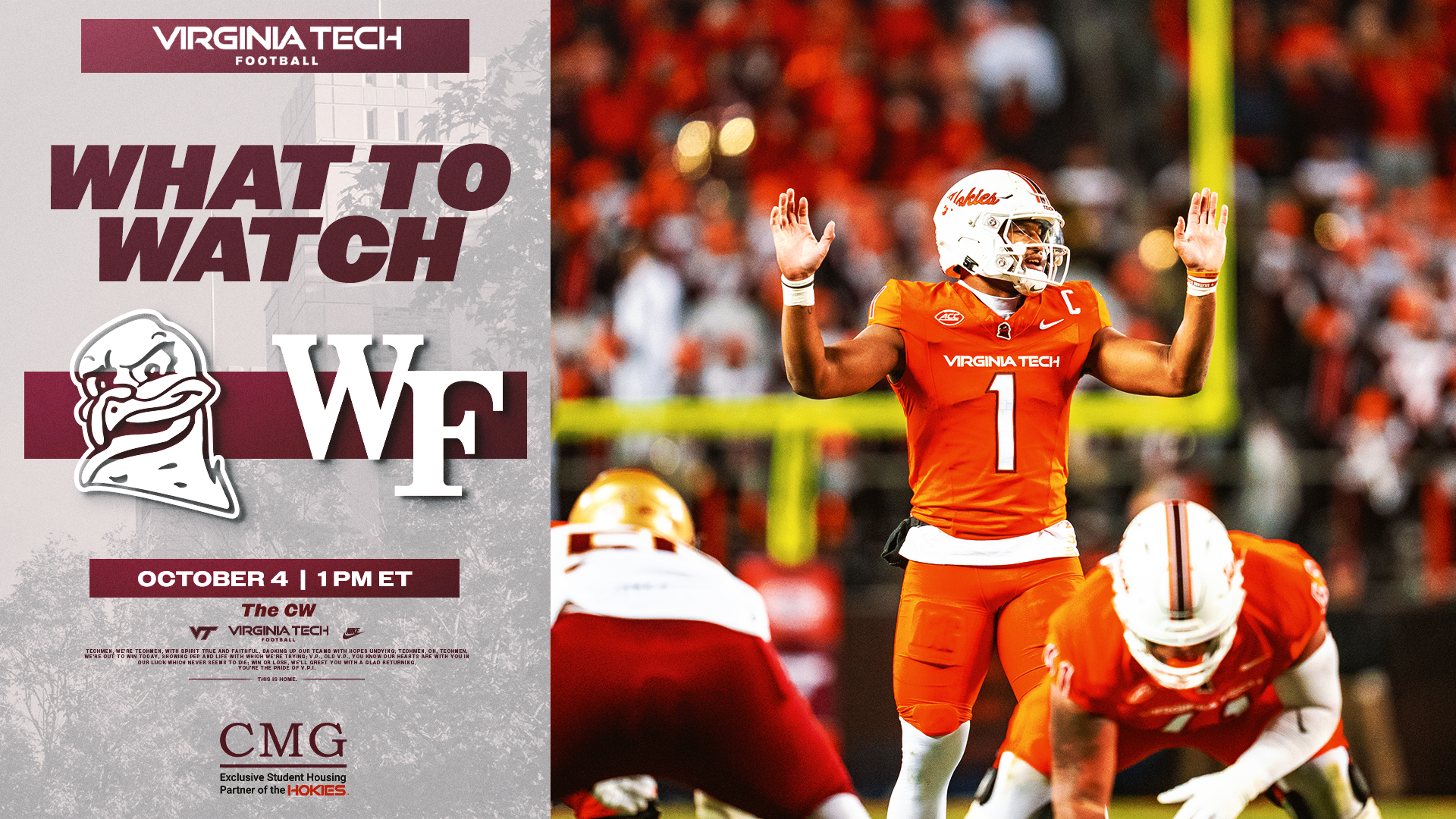 What to Watch: Virginia Tech vs. Wake Forest - Virginia Tech Athletics