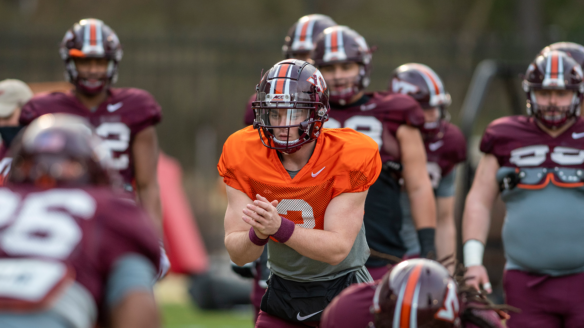 Hokies prepare for start of preseason football camp - Virginia Tech ...