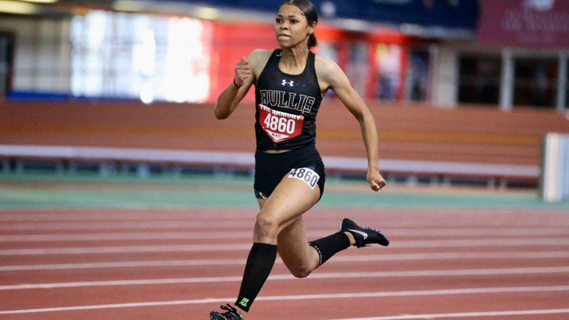 Hokie recruit is having a phenomenal start to her indoor season ...