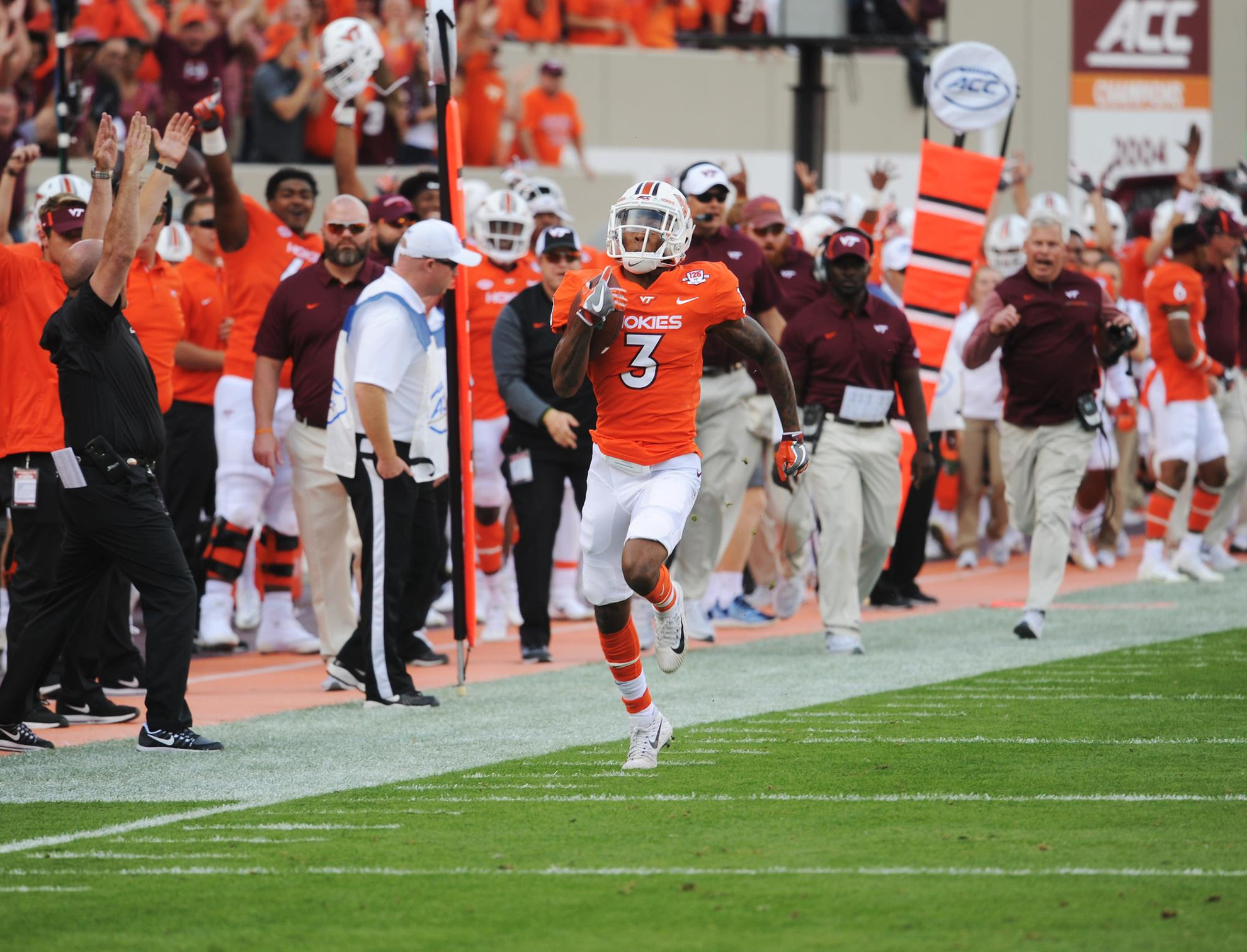 Washington Redskins CB Greg Stroman chats with Jon Laaser - Virginia ...