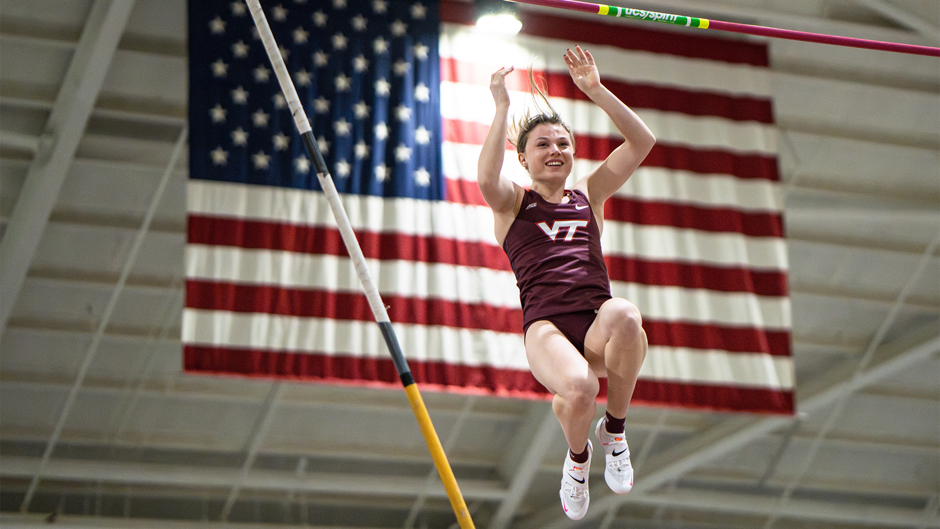 Chiara Sistermann named ACC Women's Rookie of the Week - Virginia Tech ...