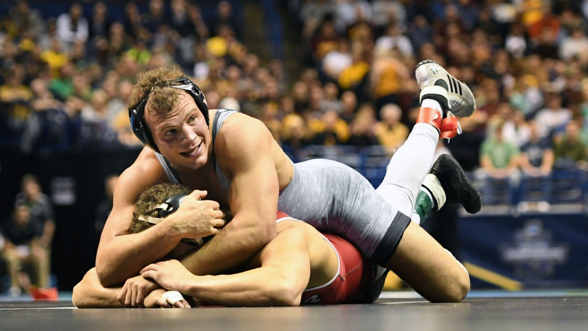 Five Hokies earn All-America honors on second day at NCAA Wrestling ...