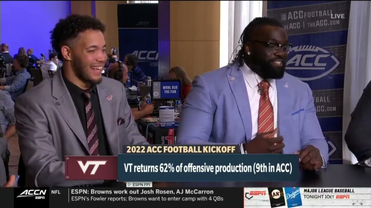 FB: Kaleb Smith & Silas Danzi talks with The Huddle - Virginia Tech ...