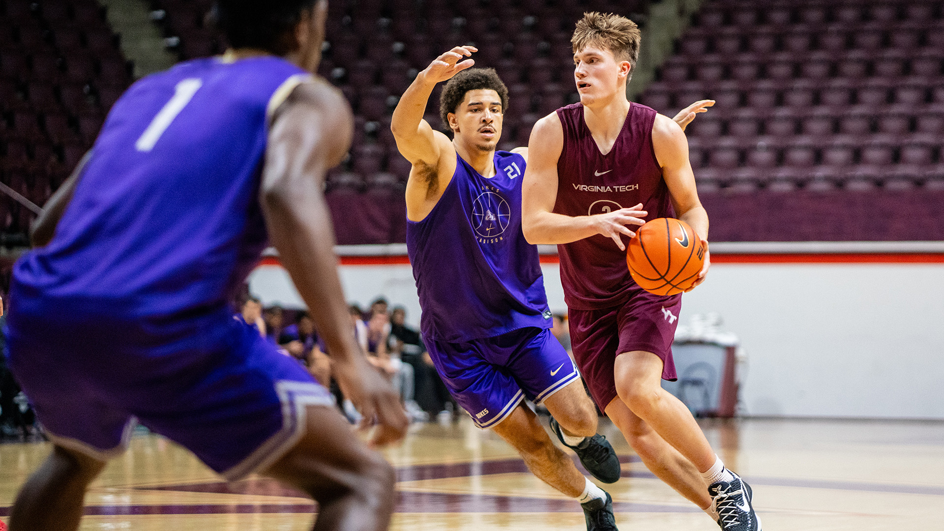 Scrimmage vs. JMU - Virginia Tech Athletics