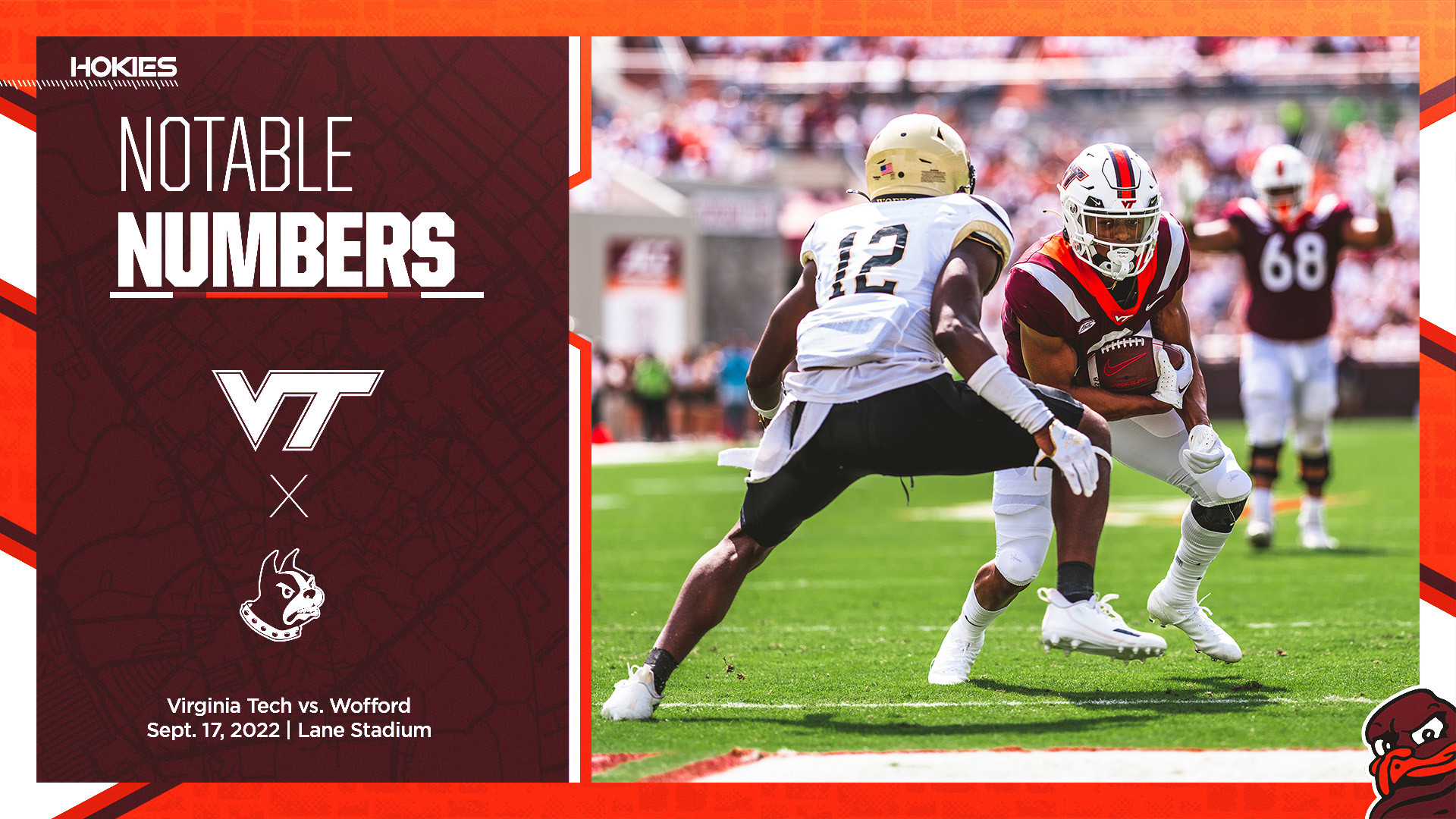 Notable Numbers: Virginia Tech vs. Wofford - Virginia Tech Athletics