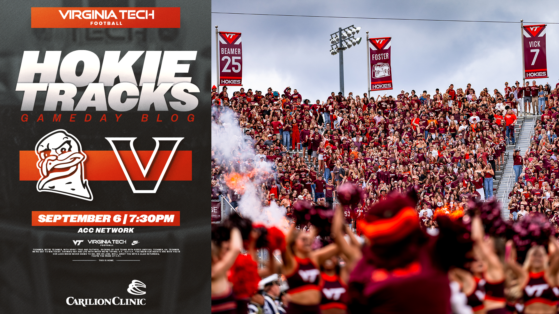 Hokie Tracks: Gameday Blog vs. Vanderbilt - Virginia Tech Athletics