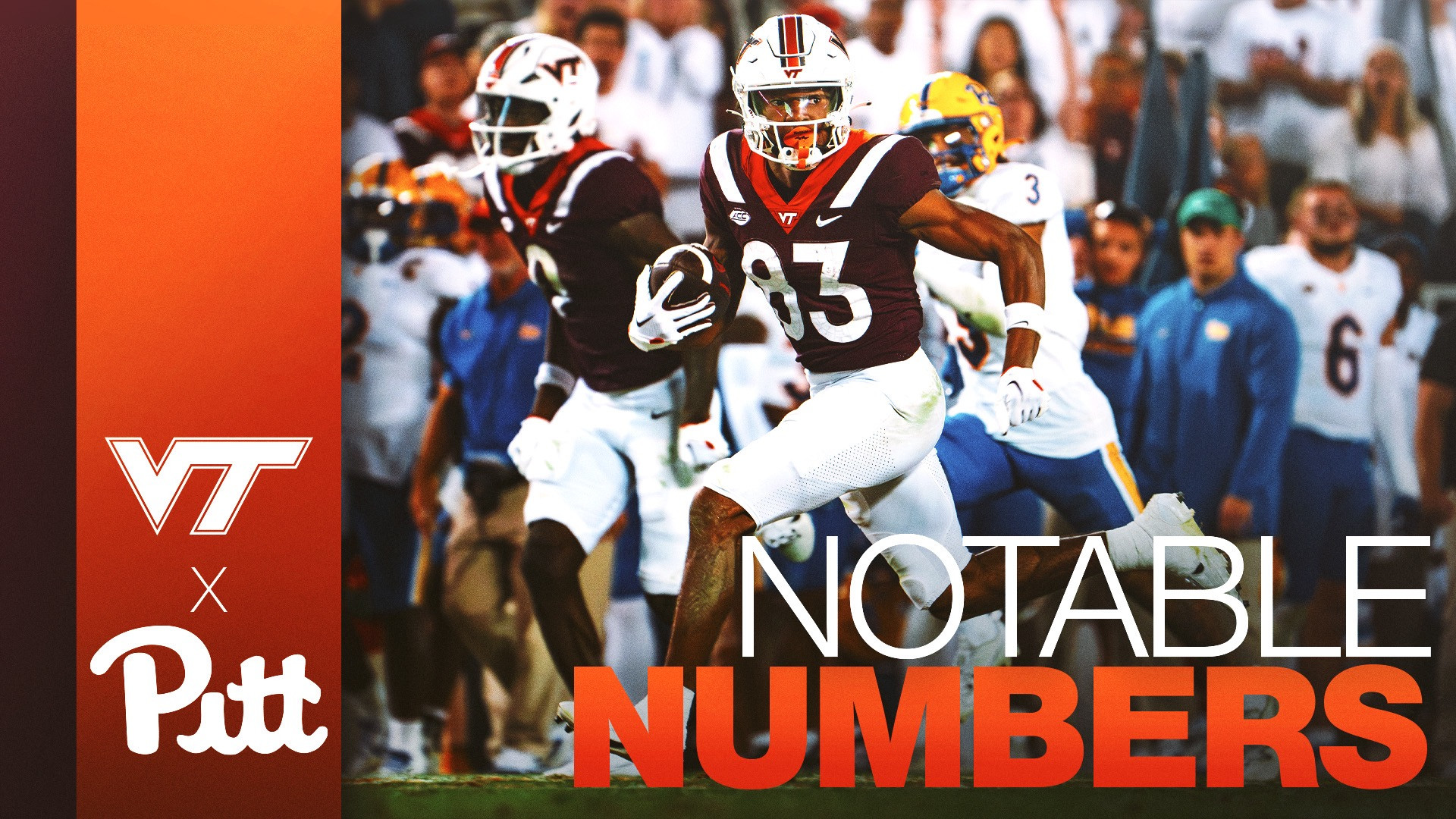 Notable Numbers: Virginia Tech vs. Pitt - Virginia Tech Athletics