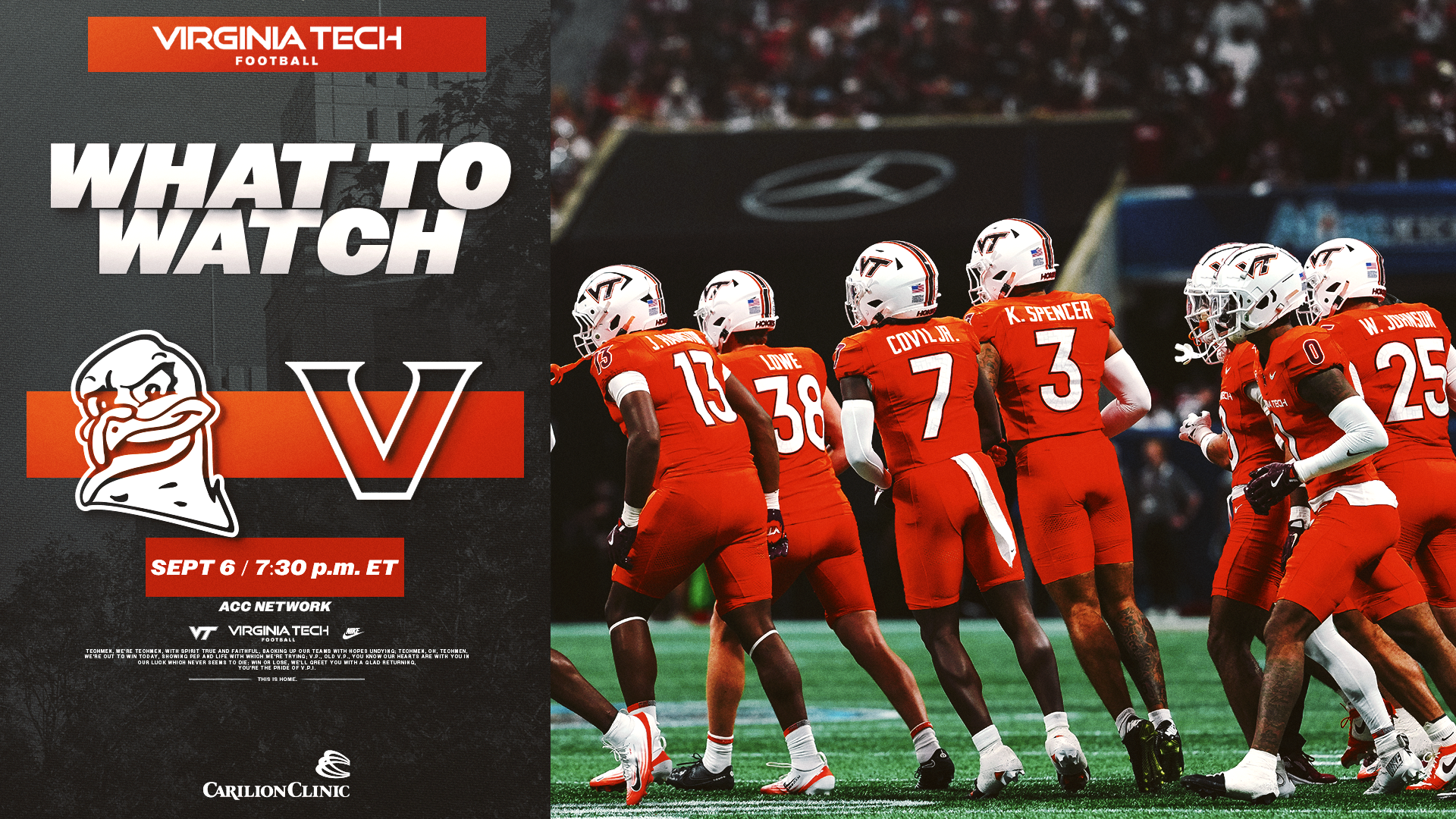 What to Watch: Virginia Tech vs. Vanderbilt - Virginia Tech Athletics