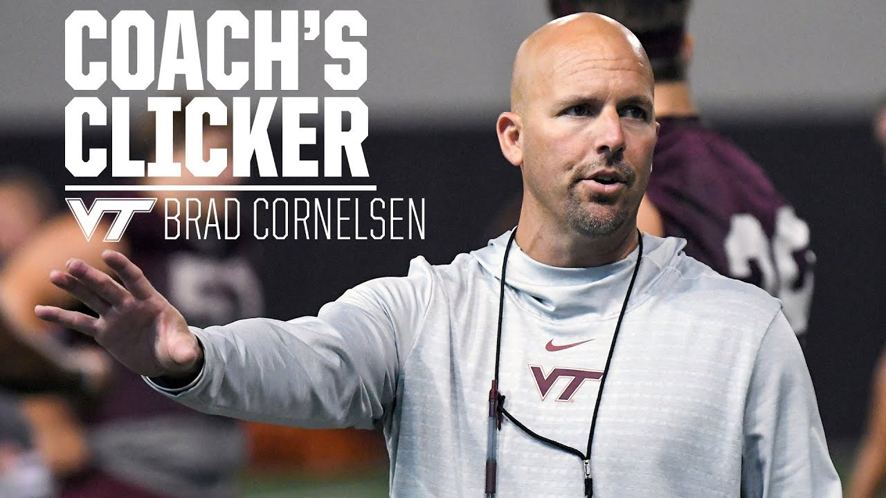 Virginia Tech Football - Coaches Clicker ft. Brad Cornelsen - Virginia ...